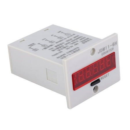Transducer Count Led Digital Display 0-999999 Counting Range 0.38 Inch ...