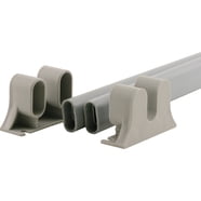 1/4" WHITE PLASTIC SLIDING TRACK 6' LONG - Walmart.com