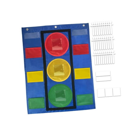 Stoplight Pocket Chart Multipurpose Behavior Chart for Classroom Home ...