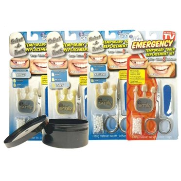 Denture Repair Kit - Includes 10 Veneers for Dentures or Partials ...