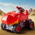 Dinosaur Launching Race Car Toy, T-Rex Ejection Track Set, Kids ...