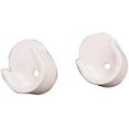 Easy Track Rh1002 White Easy Track Rod Ends 2 Count - Walmart.com