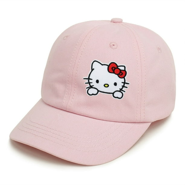 Gorra de béisbol de dibujos animados Kawaii Sanrio Hello Kitty, gorro versátil informal para ...