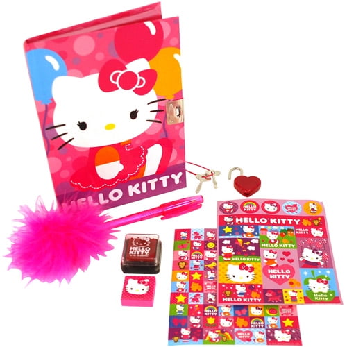 Hello Kitty Journal With Lock