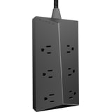 Titan 6-Outlet Surge Protector with LED Lights, 8ft. Extension Cord ...