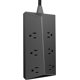 Titan 6-Outlet Surge Protector with LED Lights, 8ft. Extension Cord ...