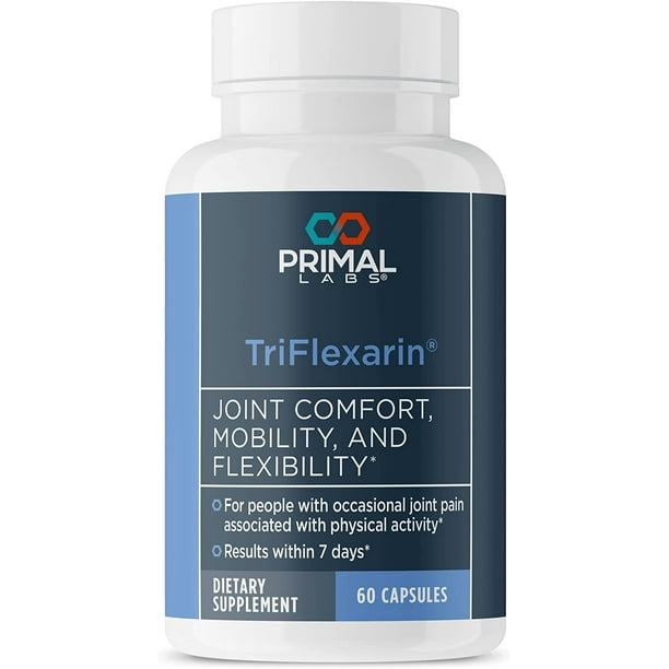 Primal Labs TriFlexarin Joint Support - Dietary Supplement - 60 ...