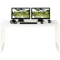 SHW Home Office 48 Inch Computer Writing and Study Desk, White ...