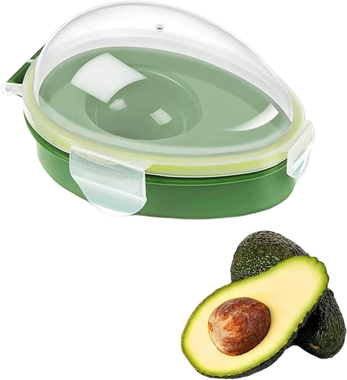 Avocado storage container Food crisper refrigerator Refrigerator to ...