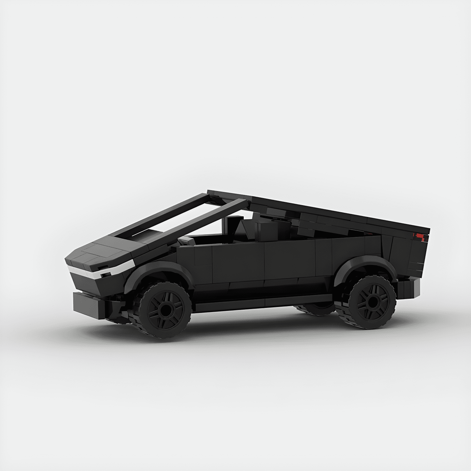 Tesla Cybertruck - Coche eléctrico negro compatible con juguetes Lego ...