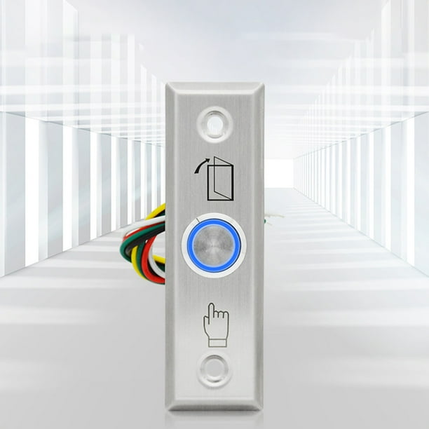 Lock Door Access Control System Door Push Exit Door Release Button Switch | Bodega Aurrera en línea
