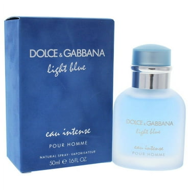 Free Shipping! D&G Light Blue Intense for Men 3.3 oz EDP SP - Walmart.com