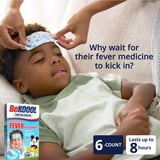 BeKoool Kids Cooling Gel Sheets Non Medicated, Fever Relief, 6 Count ...