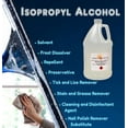 99% Pure Isopropyl Alcohol, 16 Quart Bottles, 4 Gallon, Anhydrous ...