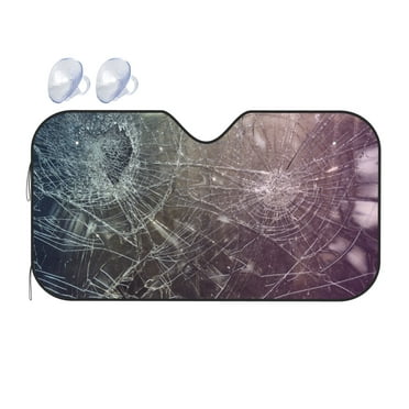 Motor Trend - AS-312-BK Front Universal Windshield Sun Shade - Jumbo ...