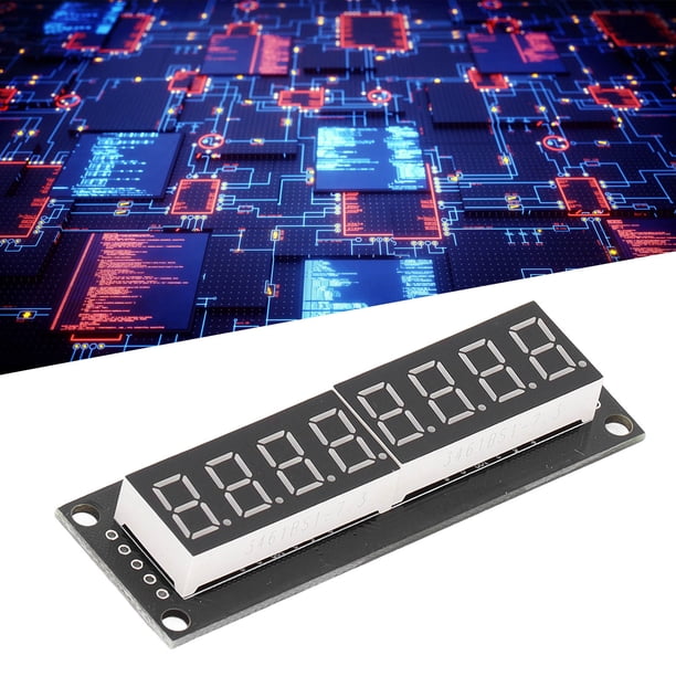 Spptty LED Digital Display Module 8 Digit 7 Segment Decimal 0.36in Red ...