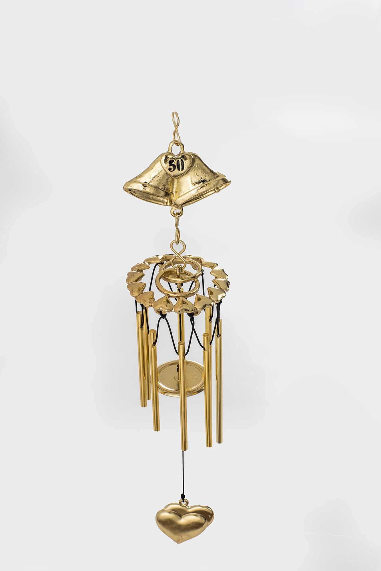 Card It 13" Gold 50th Wedding Anniversary Chime - Walmart.com