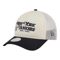 Women's New Era Navy New York Yankees Metallic A-Frame 9FORTY ...
