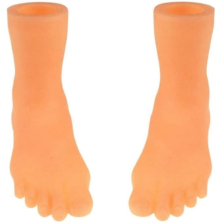 Tiny Feet Finger Puppets Mini Finger Feet Toys Simulation for Christmas ...