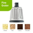 PrepSolutions Rotary Grate & Slice Tool with 3 Stainless Steel Drums ...