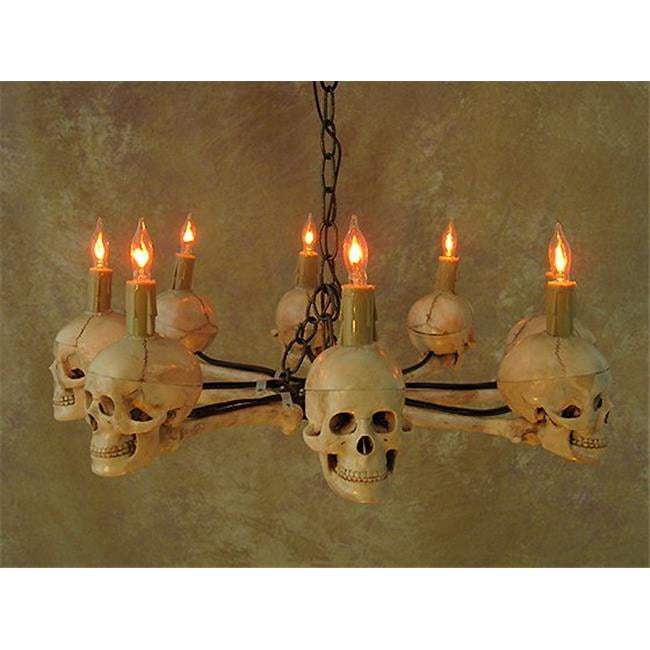 Eight Medium Skull Chandelier - Walmart.com