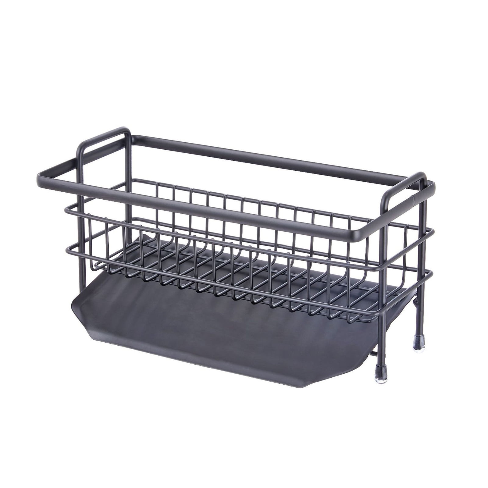 Hesroicy Quick Draining Kitchen Storage Rack - Stainless Steel Sink ...