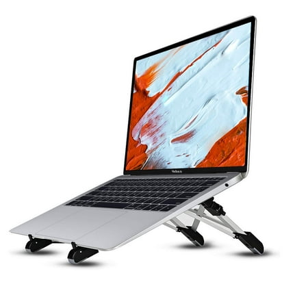 Portable Foldable Laptop Riser With Ergonomic Height Adjustment For ...