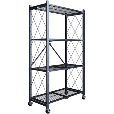 Turn-N-Tube 4-Tier Multipurpose Shelf Display Rack, Square Tube ...