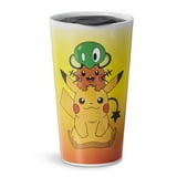 Pokémon XY Series Travel Mug | Pikachu, Dedenne, & Squishy | Holds 16 ...