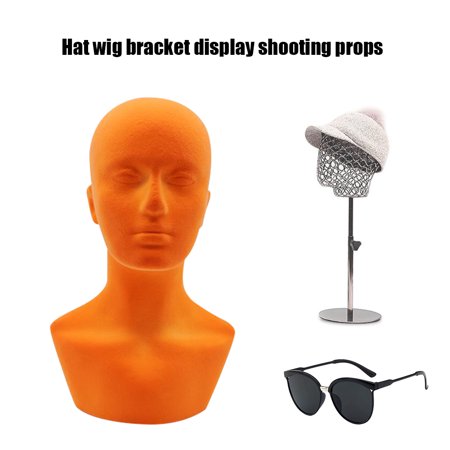 Lutabuo Foam Mannequin Male Head Model Cap Wig Eyeglass Displaying ...