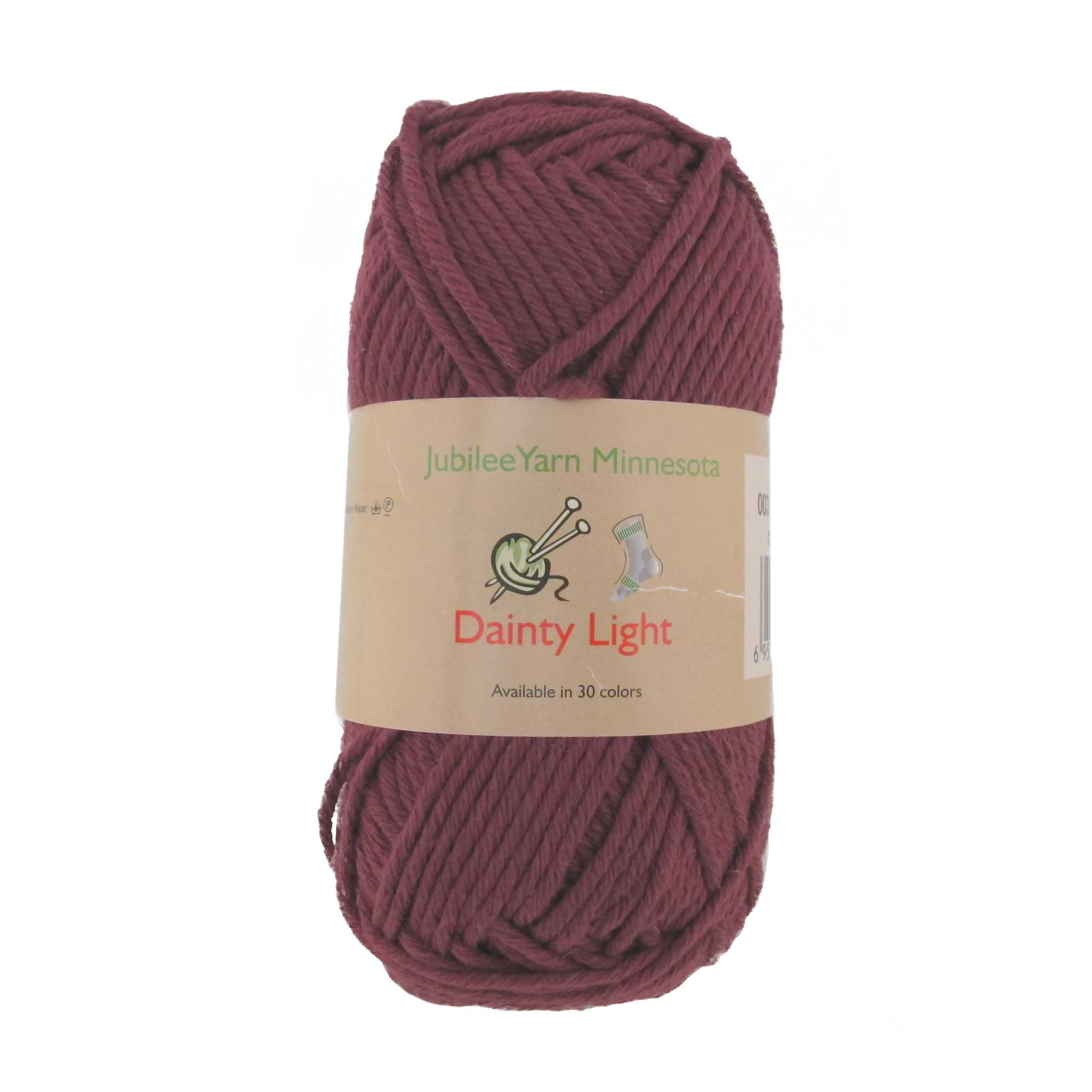 JubileeYarn Medium Gauge Worsted Weight Yarn - Dainty Light - 2 Skeins ...