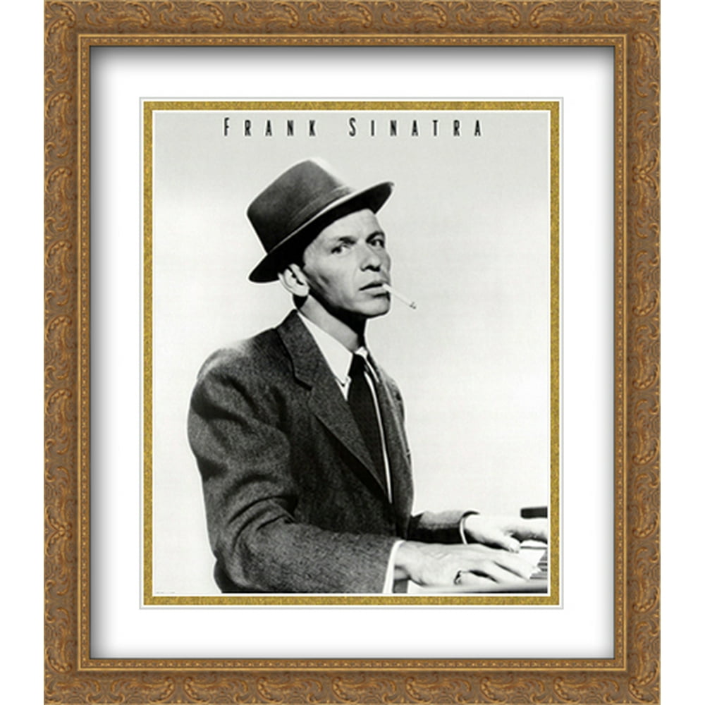 Frank Sinatra 2x Matted 28x32 Large Gold Ornate Framed Art Print ...