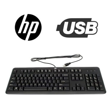 HP Wired Desktop 320K keyboard - Walmart.com
