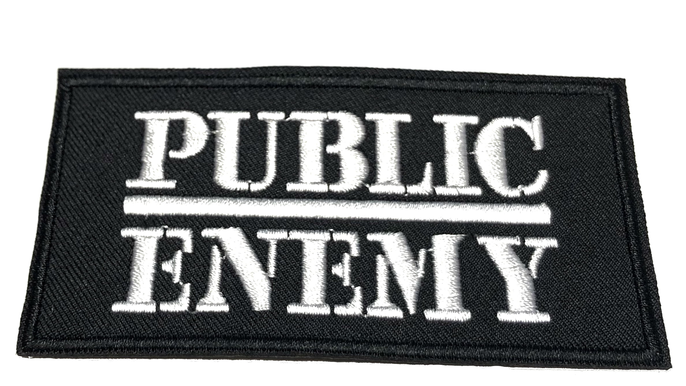 Public Enemy 3.75" W x 2" T Iron/Sew On Decorative Patch - Walmart.com