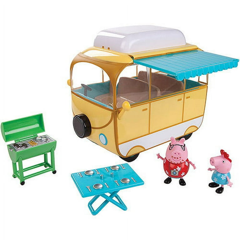 Peppa Pig Family Campervan Play Set with 2 Figures Walmart
