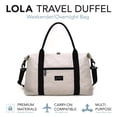 Jadyn Lola Travel Bag, Weekender/Overnight Duffel, Gym Tote Bag for ...