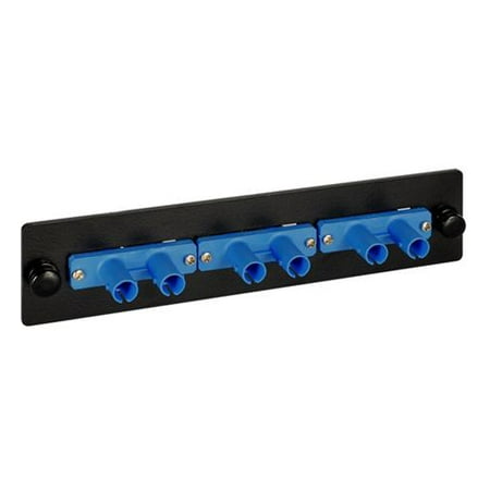 Icc 6-port Fiber Optic Patch Panel - 6 X St (icfopt26bk) - Walmart.com
