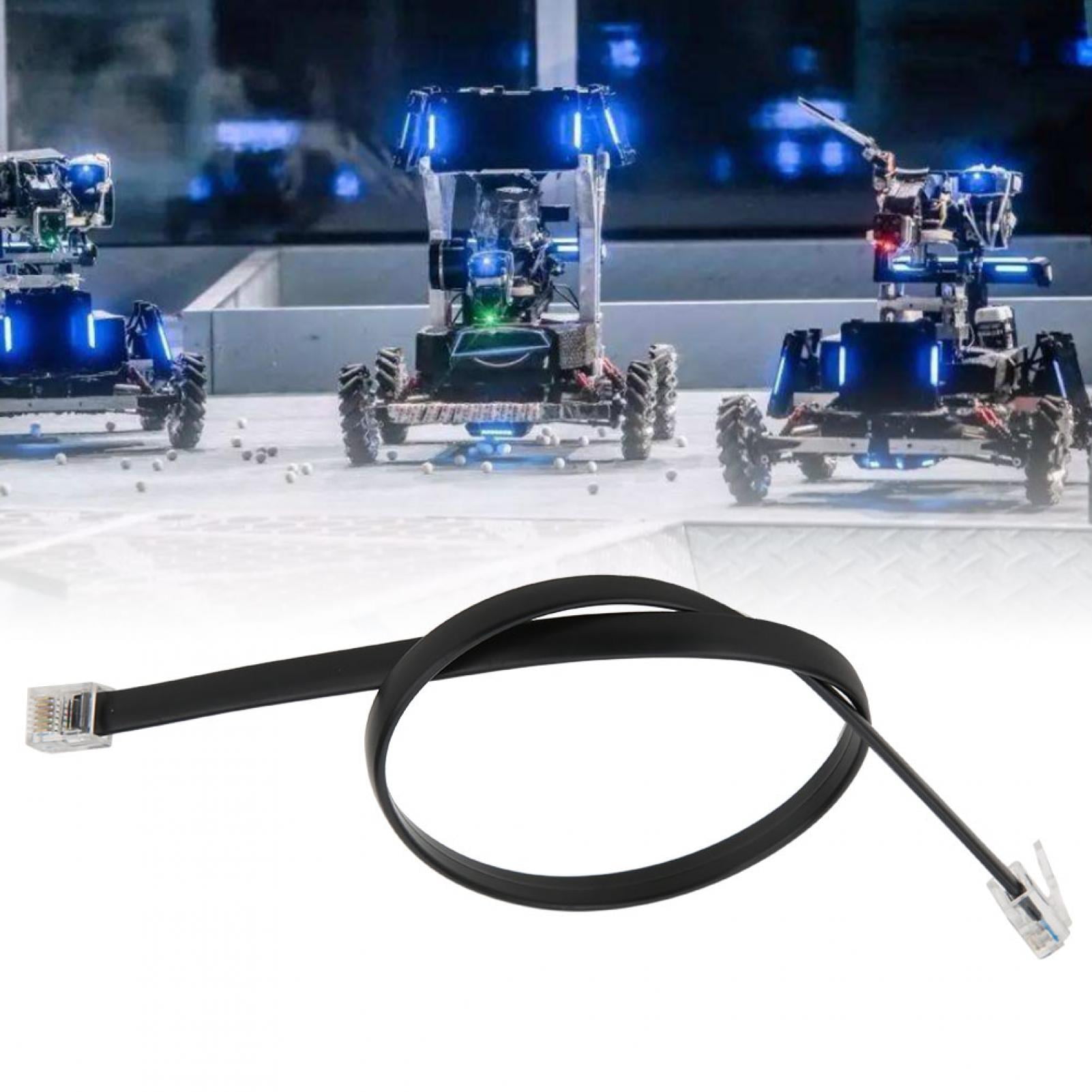 Cable de sensor, 2 piezas, 40 mm, RJ25, 6 pines, piezas de robot ...
