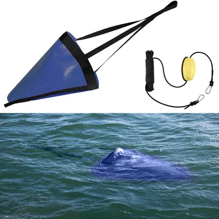18 Inch Boat Drogue with PVC Drogue Buoy Brake Retrieving Rope Throw ...