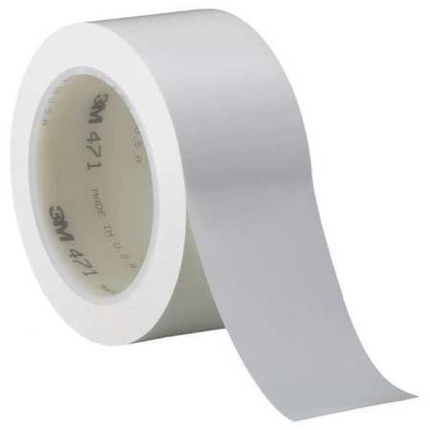 3M 471 Duct Tape,Vinyl,White,3inW,5.2 mil Thick - Walmart.com - Walmart.com