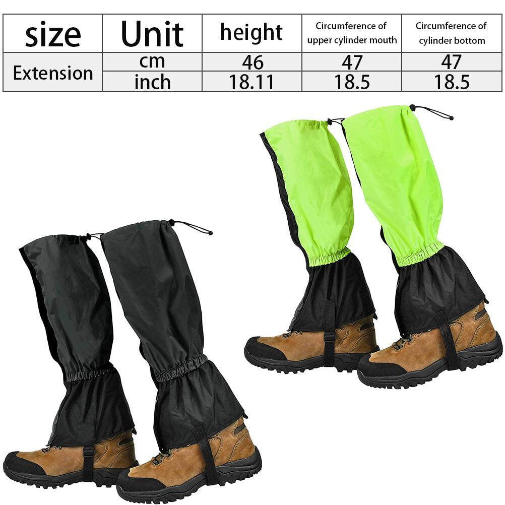 Click here for Becaristey 1 Pair Waterproof Gaiters Hiking Gaiter... prices