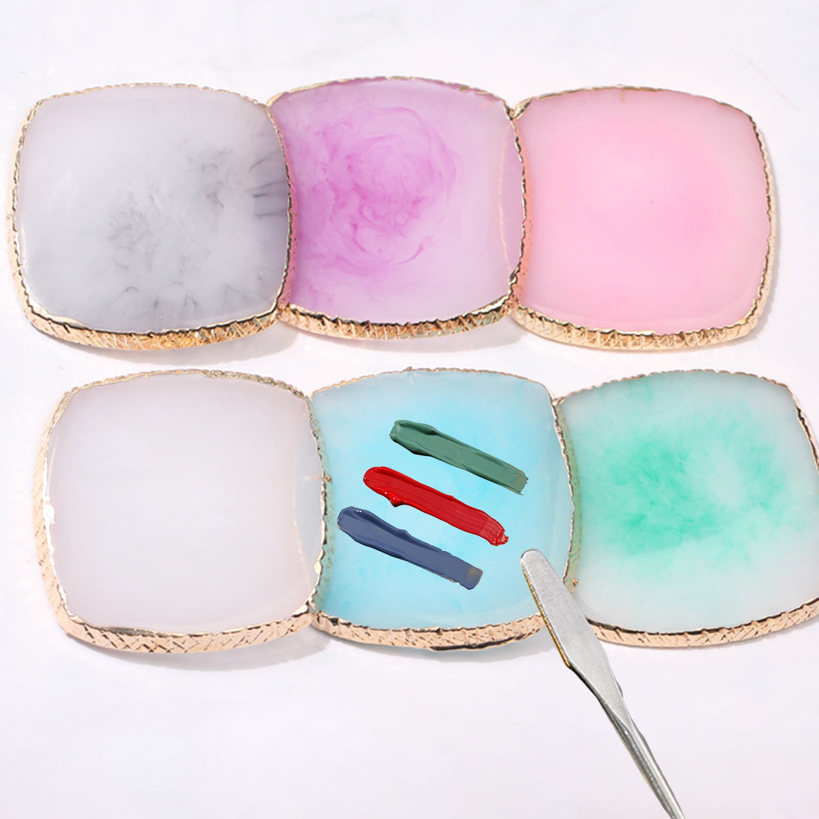 opvise Nail Display Board High Durability Vivid Color Smooth Surface ...