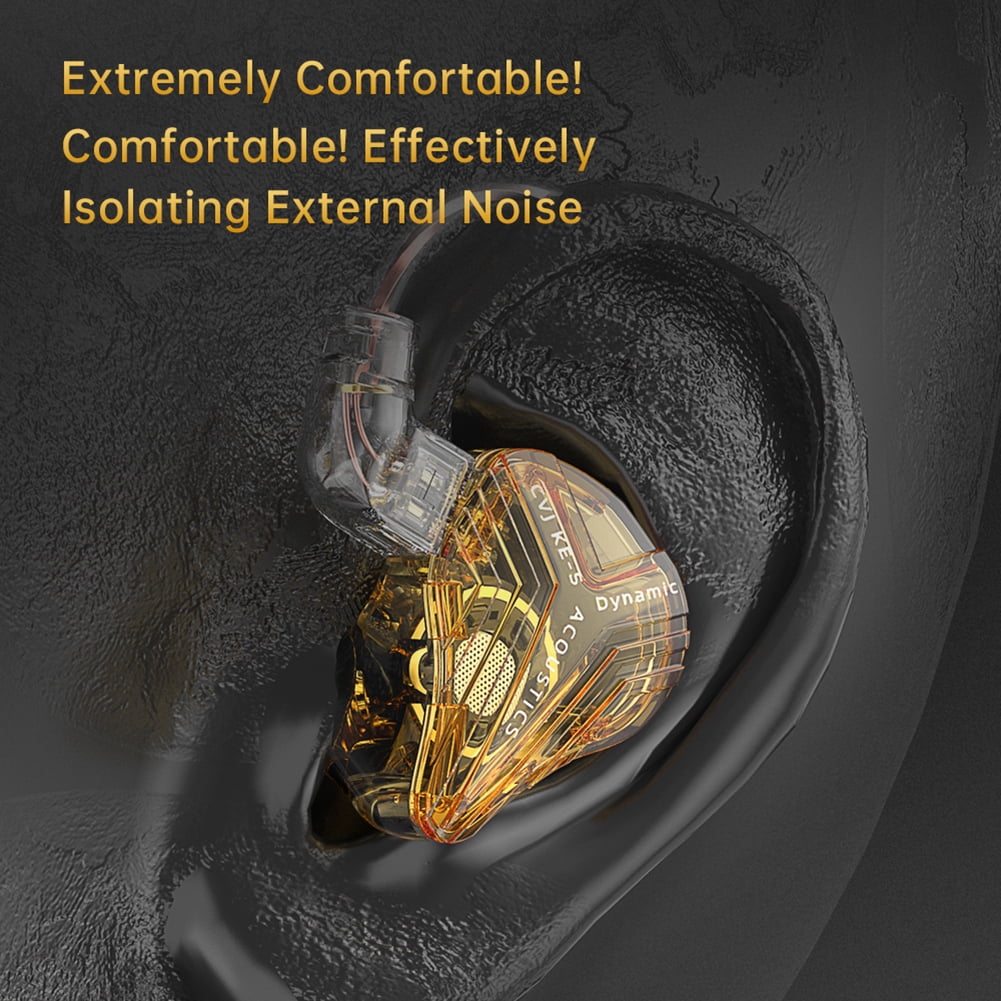 Audífonos Dual Magnetic Dynamic Driver Audífonos Audífonos (Oro sin ...