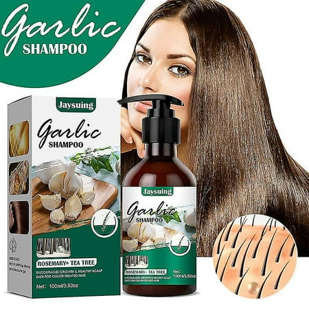 Garlic Shampoo Deep Cleansing Effective Hair Loss Treatment | Walmart ...