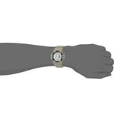 Casio Men's Large LCD HD Digital Wrist Watch with Tan Resin Strap, 100m ...