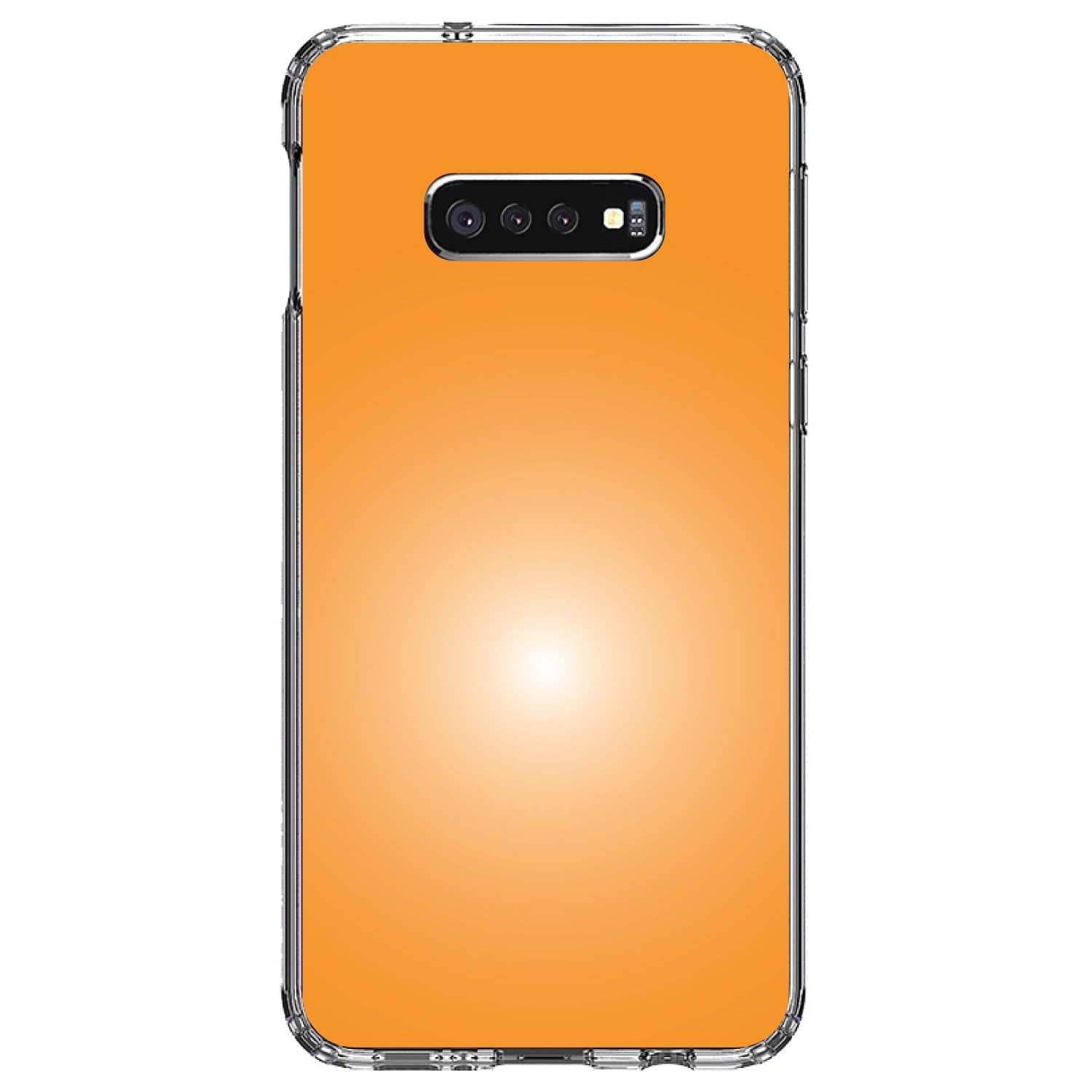 DistinctInk Clear Shockproof Hybrid Case for Samsung Galaxy S10e (5.8 ...