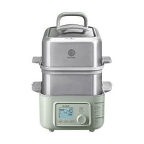 BUYDEEM G67US-A503 Electric Food Steamer for Cooking, 2 Tire Stainless ...