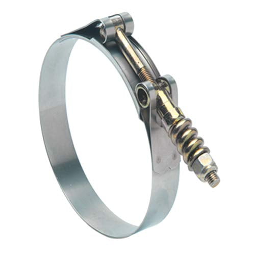 SS 30030 201/301 T-Bolt Spring Loaded Hose Clamp,70, 77.8mm - 85.7mm ...