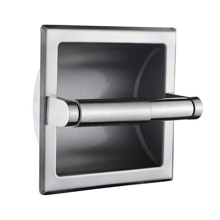 Guardoinrt Stainless Steel Flush-Mounted Tissues Rack Toilet Roll ...