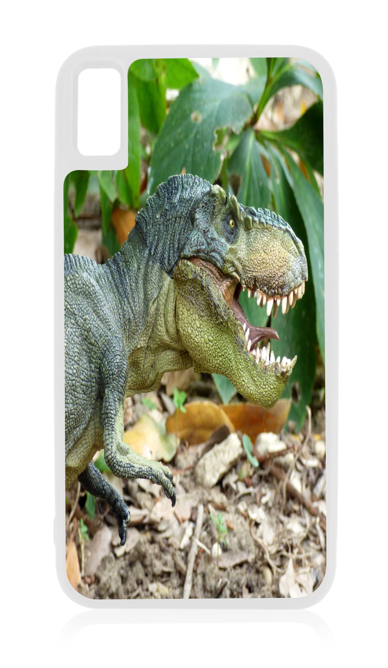 T Rex Dinosaur Design White Rubber Case for iPhone XR - iPhone XR Phone ...